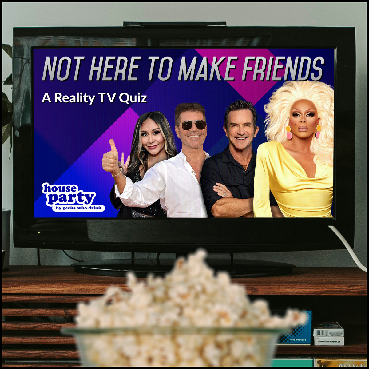 Not Here to Make Friends: A Reality TV Quiz – Geeks Who Drink