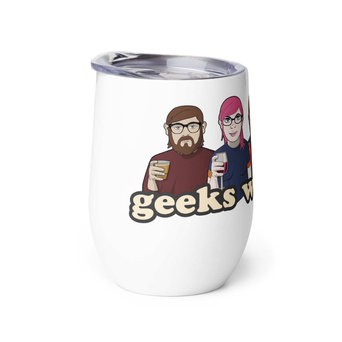 Geek Army Wine Tumbler – Geeks Who Drink